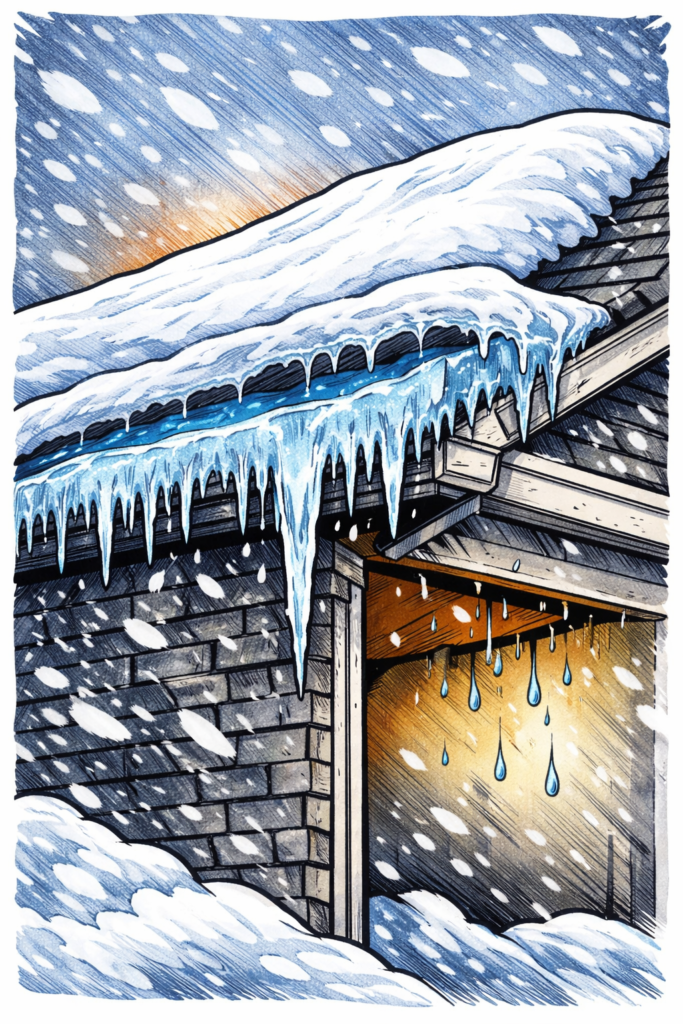 Ice Damming In the Midwest: Why Fixing the Cause is Critical - Moose ...